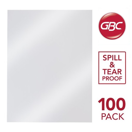 2020032G GBC Cover PP Clear View Letter Size to fit 8-1/2 x 11 Paper ...
