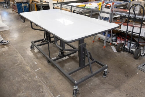 Height Adjustable All-A-Board Lifter with Fold-Down Rail - 61613