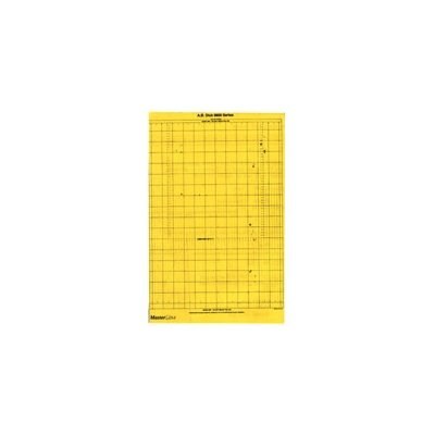 Masterline Masking Sheets - Pre-Ruled Masking Sheets 10" x 15" - 100 ...