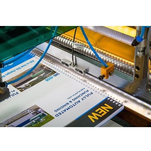 CB40PB Automatic Plastic Coil Punch and Bind Machine
