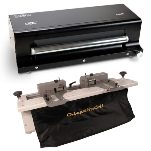 GBC Ci500E Coil Inserter and Crimp@Coil Cutter Crimper Solution