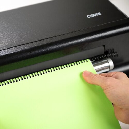 GBC Ci500E Coil Inserter and Crimp@Coil Cutter Crimper Solution