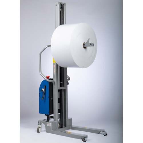 On-A-Roll Lifter Narrow Web Power Pole Lifter with Roller Spindle 86 ...