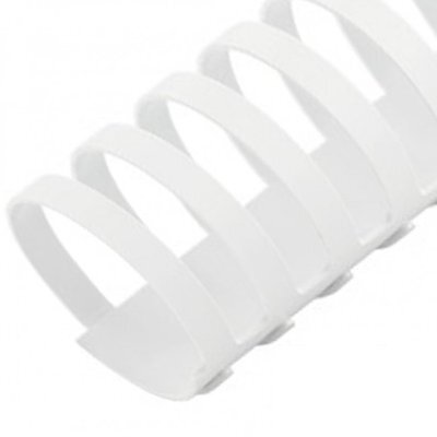 White 1-1/2" GBC Spiral CombBinds