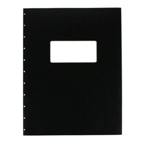 GBC Cover P Regency VB Letter Size to fit 8-1/2 x 11 Paper/W Black 100 ...