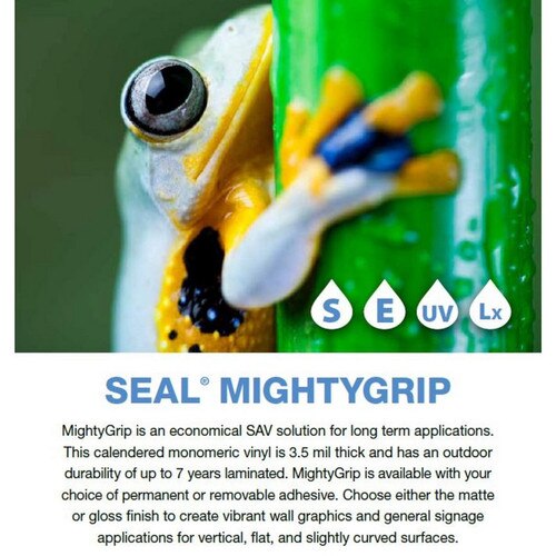 SEAL MightyGrip Permanent Lamination Film, Gloss, 60" x 150'